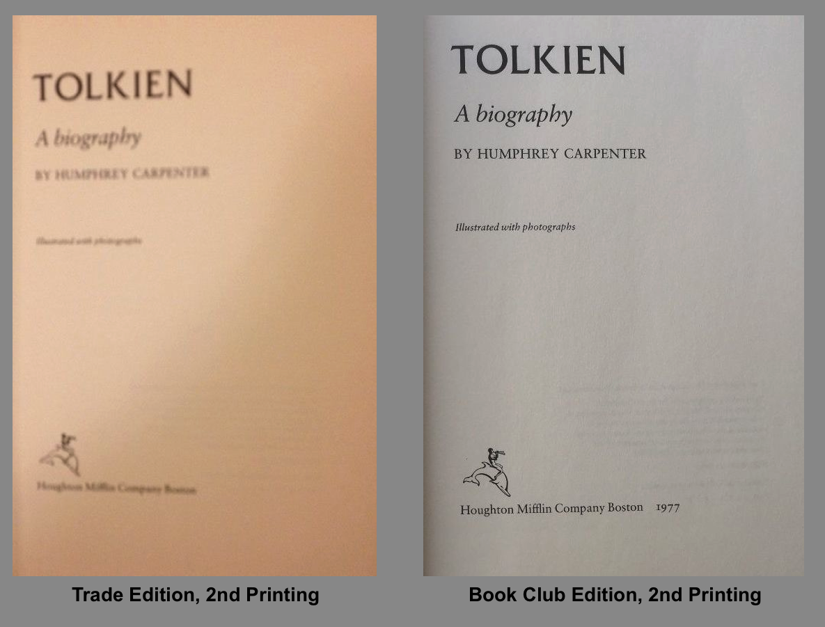 J.R.R. Tolkien: A Biography (1977) - TolkienBooks.US J.R.R. Tolkien: A Biography (1977) - TolkienBooks.US